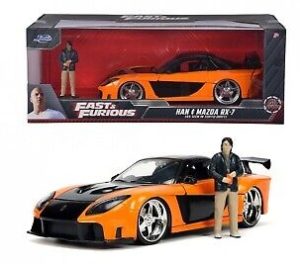FAST FURIOUS Han Mazda RX-7 con figura. - Rocafort